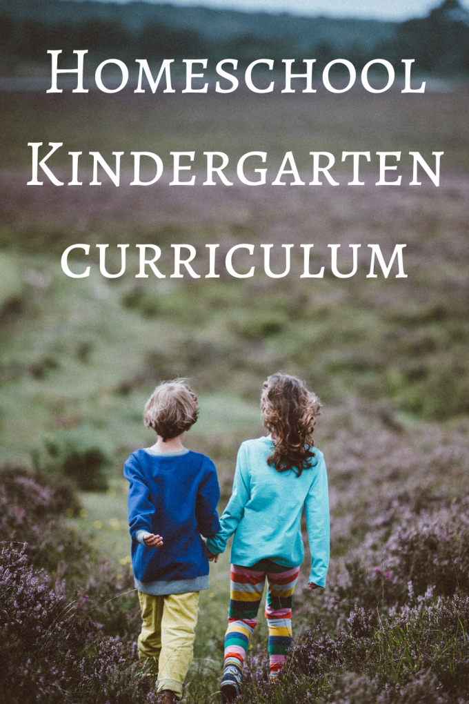 Kindergarten Curriculum in Homeschool - Grace Blossoms