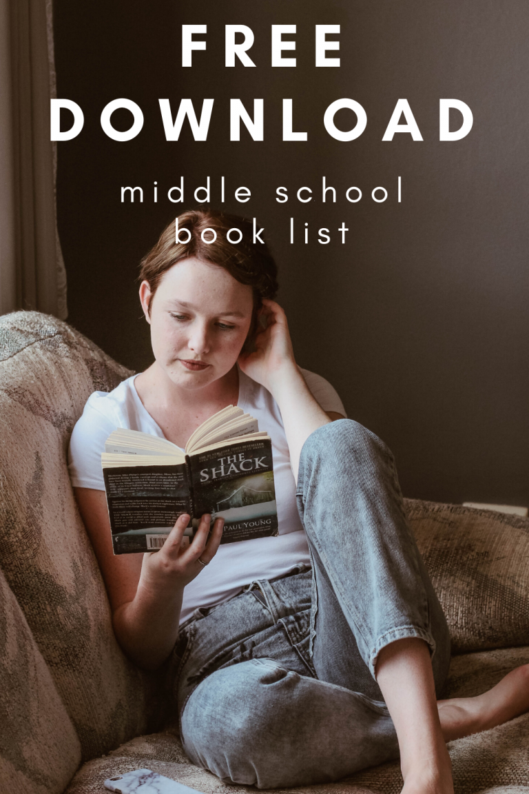 Middle School Homeschool Book List - Grace Blossoms